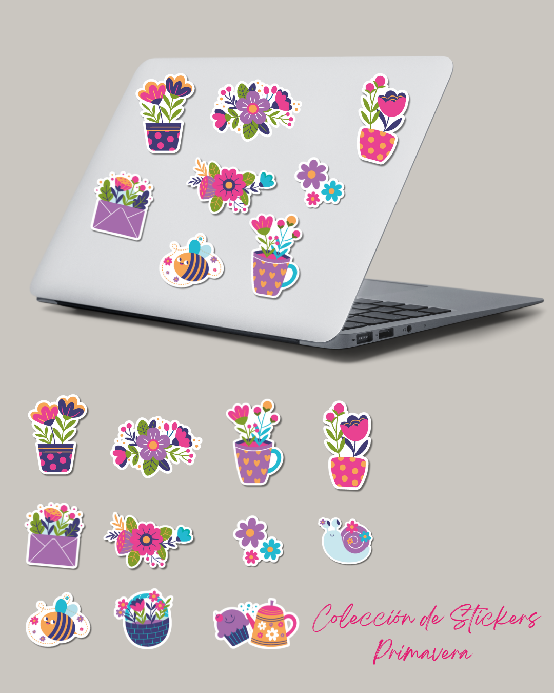 Stickers Pack Primavera